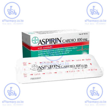 ASPIRIN CARDIO 100mg | ACETYLSALICYLIC ACID - 30 TABS - ePharmacy Kenya