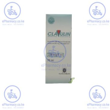 AUGMENTIN SYRUP 228mg/5ml 70ml - ePharmacy Kenya