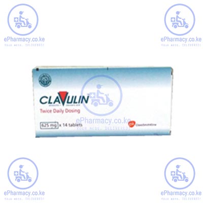 CLAVULIN 625mg | AMOXICLAV GSK - 14 TABS - ePharmacy Kenya