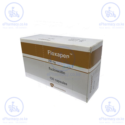 FLOXAPEN 250MG CAPSULES (FLUCLOXACILLIN 250MG) - 100`S - ePharmacy Kenya