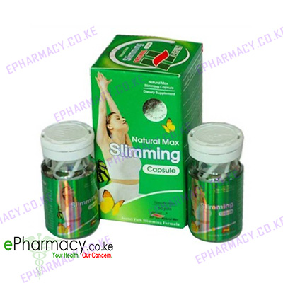 NATURAL MAX SLIMMING ADVANCED | WEIGHT LOSS - 50 PILLS - ePharmacy Kenya