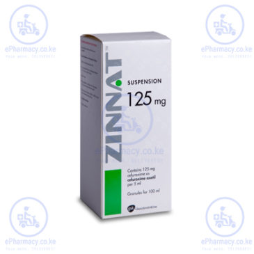 ZINNAT 125mg/5mls | ORIGINAL CEFUROXIME 100mls - ePharmacy Kenya