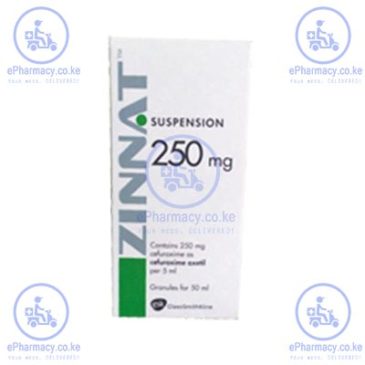 ZINNAT 250mg/5mls | GSK CEFUROXIME 50mls - ePharmacy Kenya