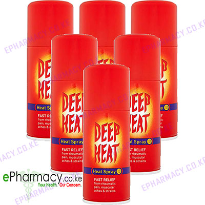 DEEP HEAT SPRAY 150ml - ePharmacy Kenya