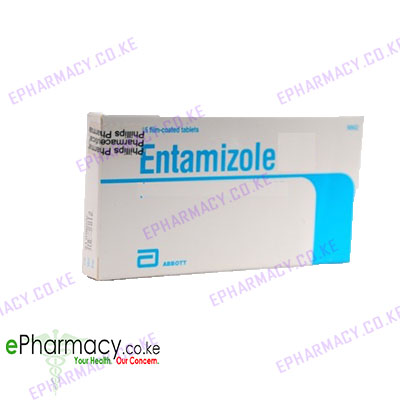 ENTAMIZOLE TABS | METRONIDAZOLE 200mg/DILOXANIDE 250mg - 30 TABS ...