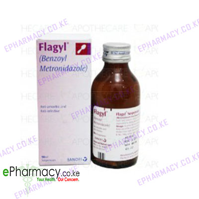 FLAGY ORIGINAL SUSPENSION | METRONIDAZOLE 200mg/5mls - 100mls ...