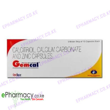 GEMCAL SOFTGEL CAPS 30`S - ePharmacy Kenya