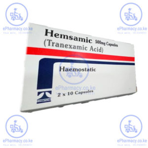 TRANEXA 500MG | TRANEXAMIC ACID | BLEEDING - 15 TABS - ePharmacy Kenya