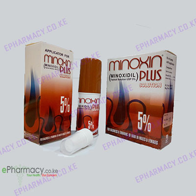 MINOXIN 5% | MINOXIDIL FOR HAIR GROWTH - 60MLS - ePharmacy Kenya