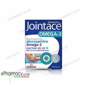 VITABIOTICS JOINTACE WITH OMEGA 3 - 30 CAPSULES - ePharmacy Kenya