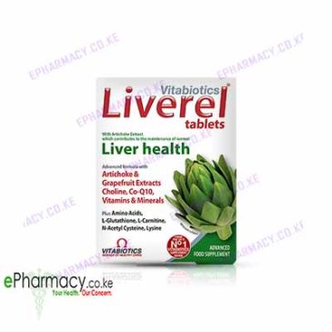 VITABIOTICS LIVERIL ORIGINAL - 30 TABLETS - ePharmacy Kenya