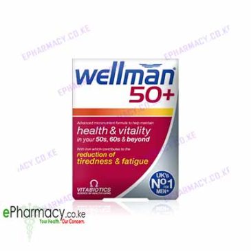 VITABIOTICS WELLMAN 50+ - 30 TABS - ePharmacy Kenya