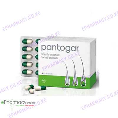PANTOGAR FOR HAIR LOSS AND NAILS - 90 CAPS - ePharmacy Kenya
