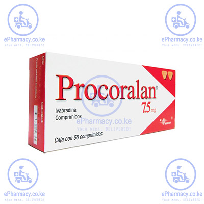 PROCORALAN 7.5mg | IVABRADINE - 28 tabs - ePharmacy Kenya