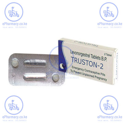 TRUSTON 2 (EMERGENCY CONTRACEPTIVE TABLETS) - 2`S - ePharmacy Kenya