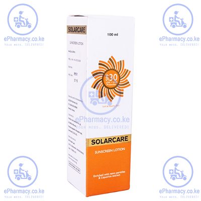 Solarcare SPF 30 Sunscreen Lotion 100ml - ePharmacy Kenya