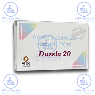 DUZELA 20MG | DULOXETINE - 30 CAPS - ePharmacy Kenya