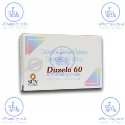 DUZELA 60MG | DULOXETINE - 30 CAPS - ePharmacy Kenya