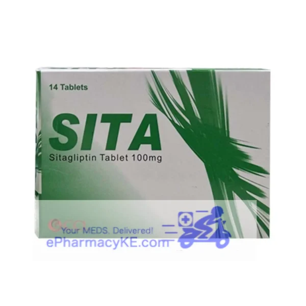 SITA TABLETS SITAGLIPTIN 100MG 14'S - ePharmacy Kenya
